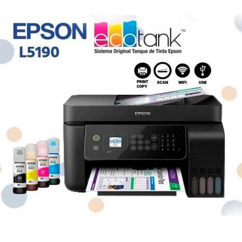 Jual Epson L5190 Print Scan Copy Fax Wifi All In One Ink Tank Printer ...
