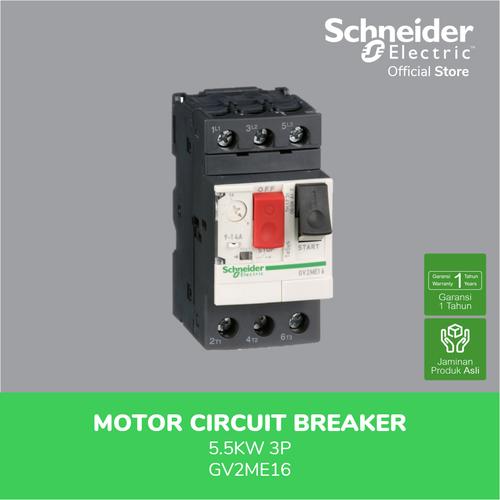 Promo Schneider Electric TeSys GV2 Motor Circuit Breaker 5.5kW 3P ...