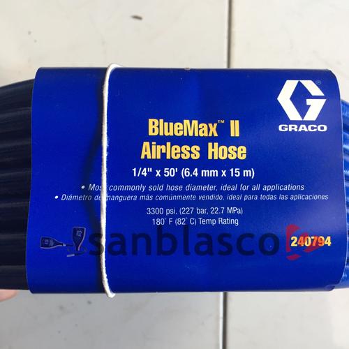 Jual Graco Bluemax Airless Spray Paint Hose 1/4" x 50ft - Jakarta Barat ...