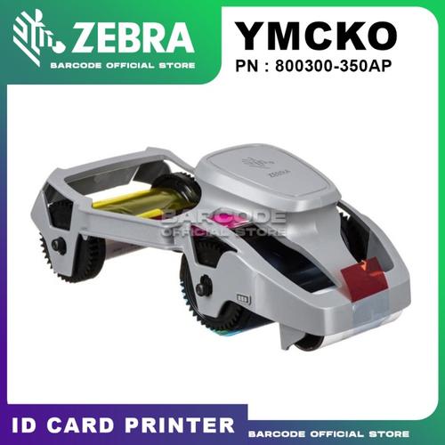 Promo RIBBON TINTA WARNA Printer ID Card Zebra ZC100 ZC-100 PN 800300 ...