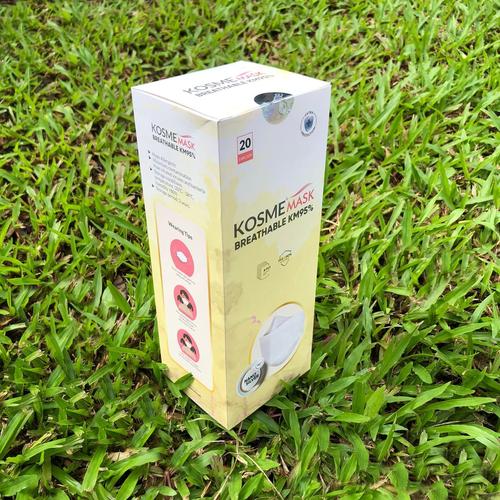 Jual KOSMEMASK BREATHABLE MASK KM95 NANO SILVER MASKER KESEHATAN ...