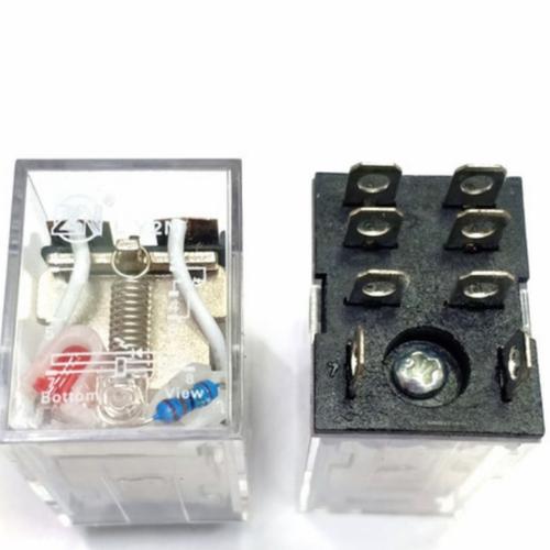Jual relay rilay ly2n ly2 ly2nj 12v 12volt 12 v volt dc 12vdc lampu ...