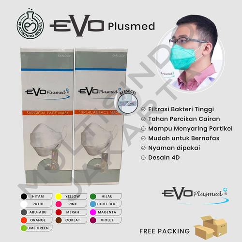 Jual Masker Evo Plusmed Surgical Face Mask/ KF94/ Convex bukan duckbill ...