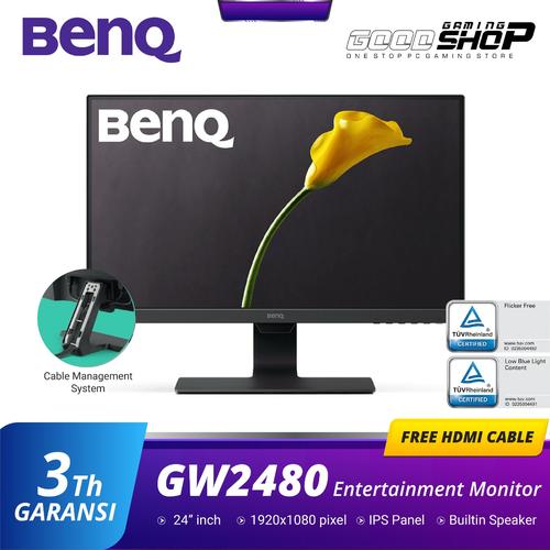 Jual BenQ GW2480 24inch IPS Full HD HDMI LED Eye Care Entertainment ...