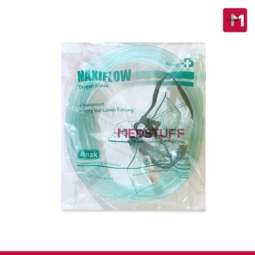 Jual Maxiflow Masker Oksigen Simple Face Mask Oxygen Mask - Anak ...