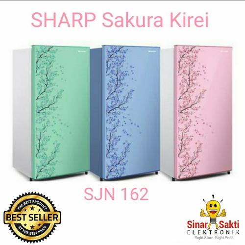 Jual Kulkas Sharp SJN 162 Sakura Kirei Lemari Es 1 pintu SJ 162 - Kota ...