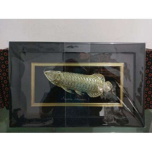 Jual Souvenir Miniatur Arwana lapis perak - Kab. Sleman - hagya craft ...