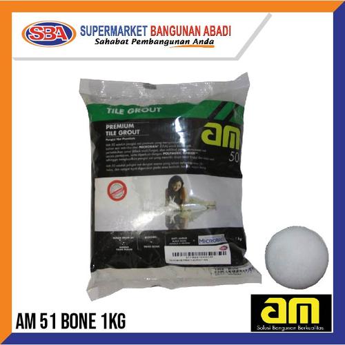 Jual SEMEN NAT AM 51 BONE PREMIUM TILEGROUT 1 KG DENGAN MICROBAN - Kota ...