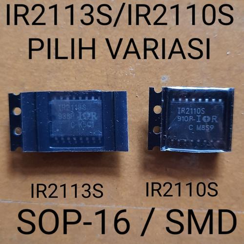 Jual IC IR2110S IR2113S SMD SOP-16 IR 2110S IR 2113S IR2110 IR2113 PLIHTIPE - IR2113S SOP-16 ...