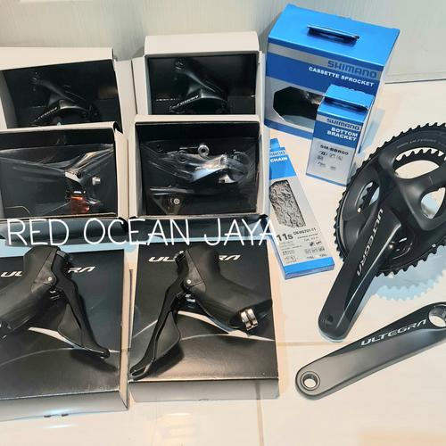 Jual groupset shimano ultegra r8000 52/36x 170mm 11-34T grupset gs ...
