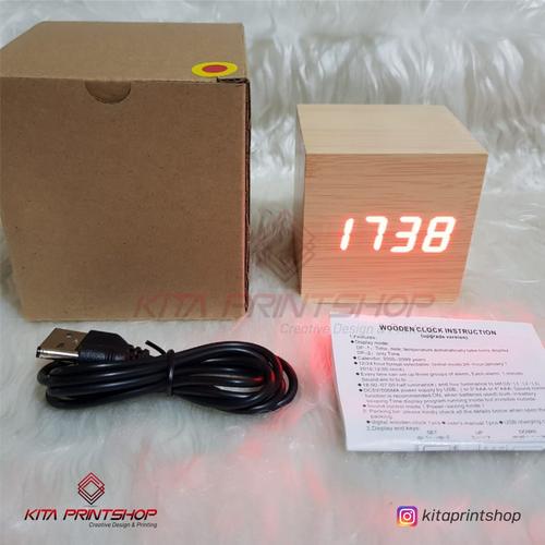 Jual Jam Kayu Led / Jam Kayu Meja / jam souvenir bisa custom LOGO ... Jual Jam Kayu Led / Jam Kayu Meja / jam souvenir bisa custom LOGO ...