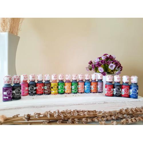 Jual CROSS Food Coloring Pewarna Makanan Merah Kuning Biru Hitam Cros ...