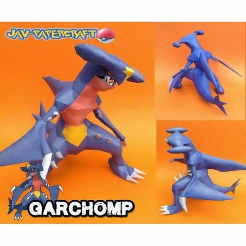 Jual Pokemon Garchomp Papercraft - Kab. Bekasi - Papercraft Tiviti ...
