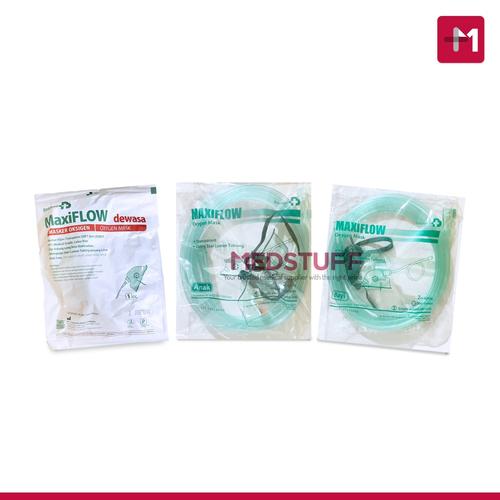 Jual Maxiflow Masker Oksigen Simple Face Mask Oxygen Mask - Dewasa ...