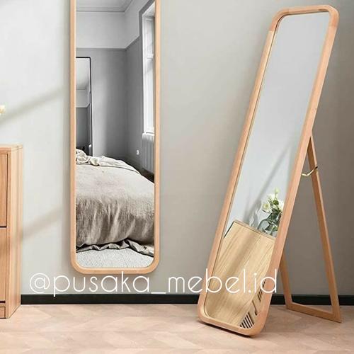 Jual Cermin Badan Standing Mirror, Cermin Full Body, Pigura Kaca Full ...