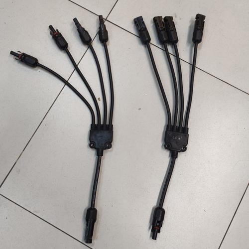 Jual Connector MC4 cabang 4 / konektor mc4 panel surya 4 in 1 solar ...