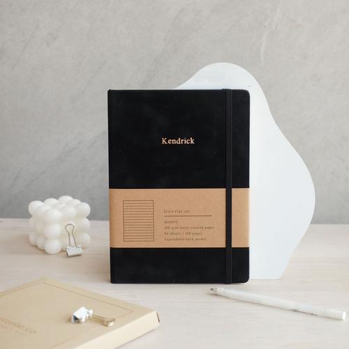Jual Mason Suede Notebook Charcoal Black / Jurnal / Diary / Buku ... Jual Mason Suede Notebook Charcoal Black / Jurnal / Diary / Buku ...