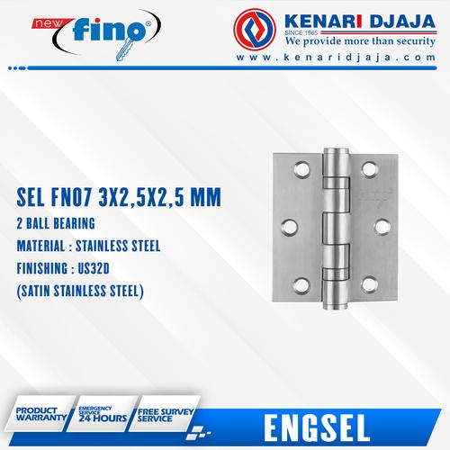 Jual Fino ENGSEL ST.STEEL SEL Fn07 3X2,5X2,5 2BB US32D - Jakarta Utara - Kenari Djaja | Tokopedia