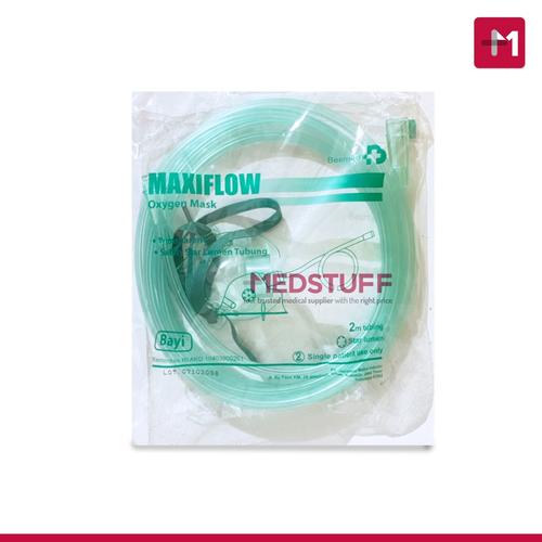 Jual Maxiflow Masker Oksigen Simple Face Mask Oxygen Mask - Bayi ...