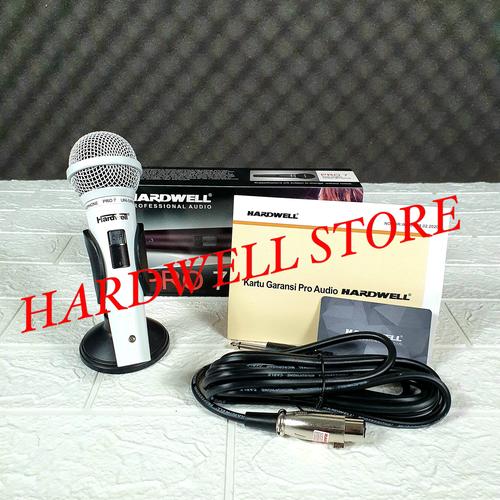 Jual MIC KABEL HARDWELL PRO 7 ORIGINAL MICROPHONE KABEL - Hitam ...