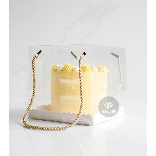 Jual Box Mika Tali 16x16x16,Kotak Chiffon Cake Puding Hamper Souvenir ...