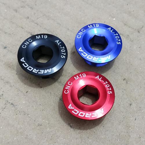 Jual baut mur crank ht2 M19 ALLOY - Merah - Jakarta Barat - chiefendius ...