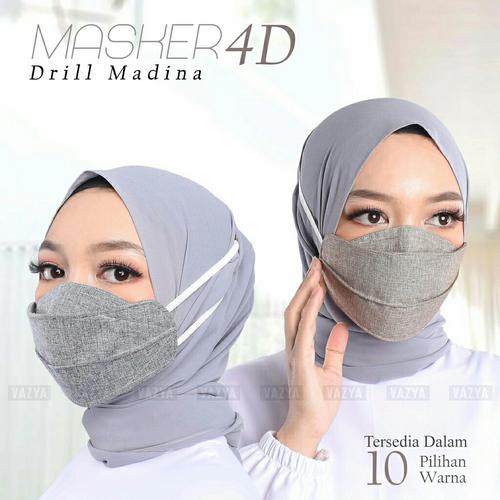 Jual Masker Kain Evo 4D Drill Madina - Kab. Bandung Barat - Fashion ...