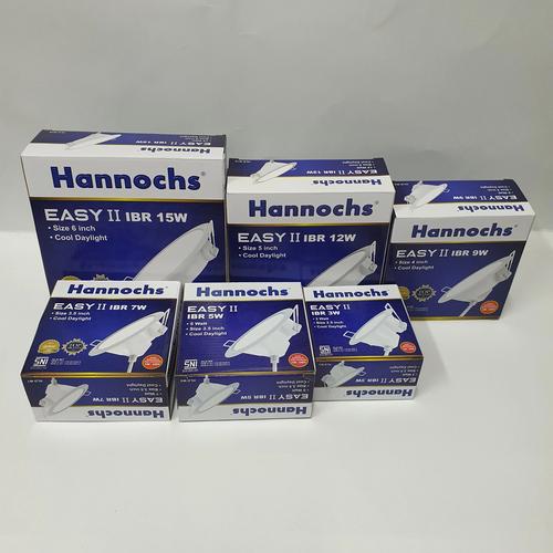 Jual DOWNLIGHT LED EASY II ROUND BULAT 9W HANNOCHS - CDL PUTIH ...