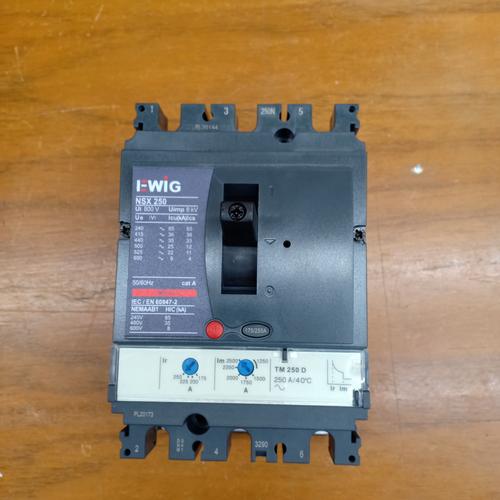 Jual MCCB EWIG NSX250N 3x250A LV431830 NSX 250 N 3P 250A TM250D ...