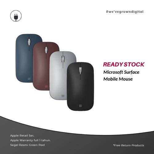Jual Microsoft Surface Mobile Mouse Surface Pro 5 6 7 Go Mouse Bluetooth - BLACK - Jakarta Barat ...