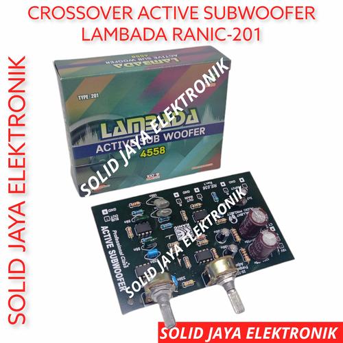 Jual KIT FILTER SUBWOOFER SUB LOW CROSSOVER SUBWOOFER LAMBADA 4558 ...