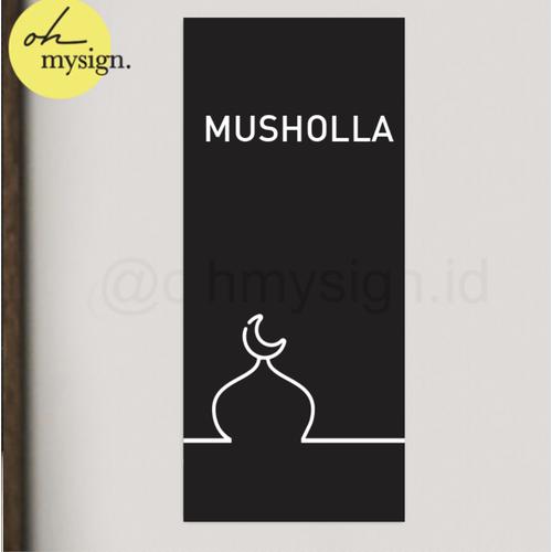 Jual SIGN AKRILIK MUSHOLLA | ACRYLIC SIGNAGE MUSHOLLA - Jakarta Timur ...