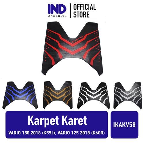 Jual Karpet-Pijakan-Alas Kaki-Bordes Karet Merah Vario 125-150 New 2018 - Biru - Kota Bandung ...