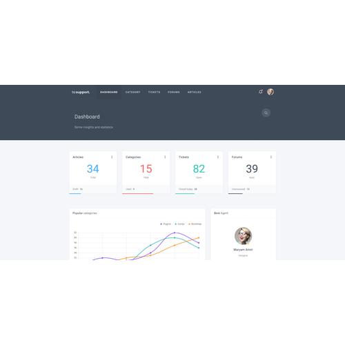 Jual TheAdmin - Responsive Bootstrap 4 Admin, Dashboard & WebApp Template - softcover - Kota ...