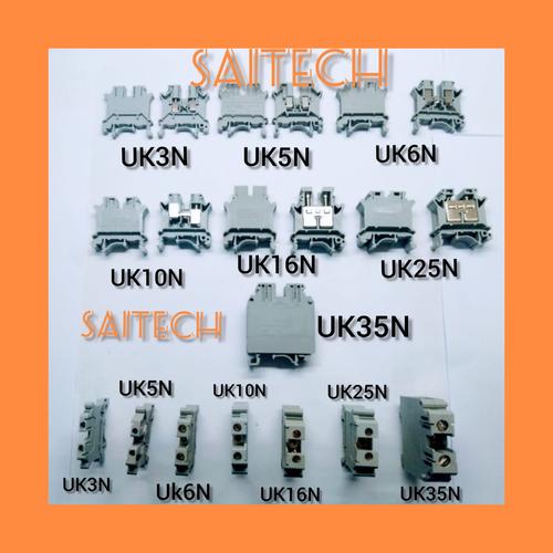 Jual Terminal Block Blok Din Rail UK-5N UK 5N UK5N - Kota Bandung ...