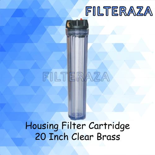 Jual Housing Filter Cartridge 20 Inch Clear Brass | Import Tebal - Drat ...