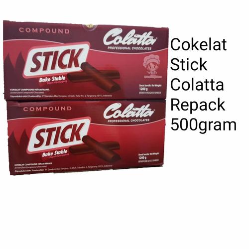 Jual Colatta Stick Compund/Cokelat Stick Colatta REPACK 500Gram ...