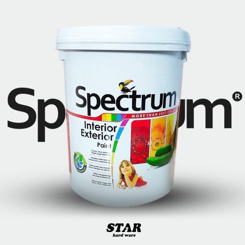 Jual SPECTRUM Cat Tembok Interior Exterior Pail 30 Kg - PUTIH / Wall ...