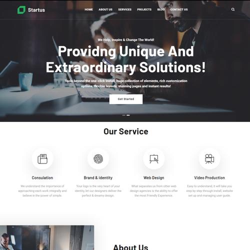 Jual Source Code Website Corporate Company Profile V6 dengan Laravel ...