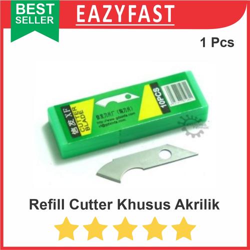 Jual Isi Refill Mata Cutter Acrylic Kater Khusus Akrilik Alat Potong ...