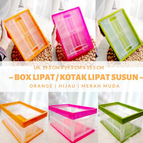 Jual BOX CONTAINER MAKANAN PLASTIK - BOX STORAGE LIPAT BESAR - BOX ...