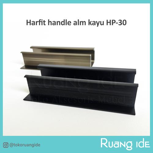 Jual Harfit Handle Aluminium Kayu HP-30 - Black - Kota Bogor - Toko ...