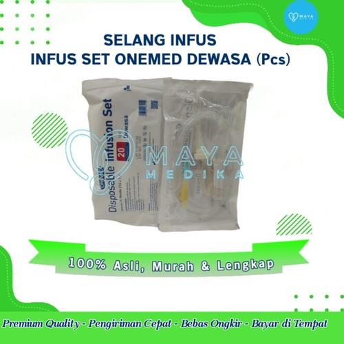 Jual Infus Set Dewasa OneMed 20 drops per ml pcs - Kota Gorontalo ...