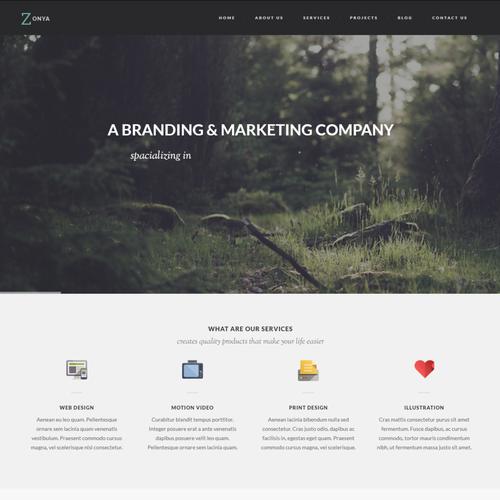 Jual Source Code Website Corporate Company Profile V7 dengan Laravel ...