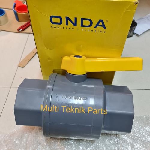 Jual Ball Valve PVC Onda 4" PVCBV ONDA / Stop Kran PVC - Jakarta Barat ...