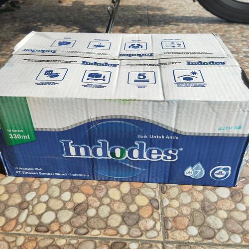 Jual INDODES AIR MINERAL BOTOL MINI 24BOTOL X 330ML - Kota Medan - TOKO ...