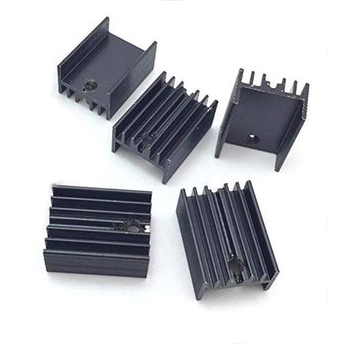Jual Heatsink Aluminium Pendingin 20x15x10mm Hitam TO-220 Heat Sink ...