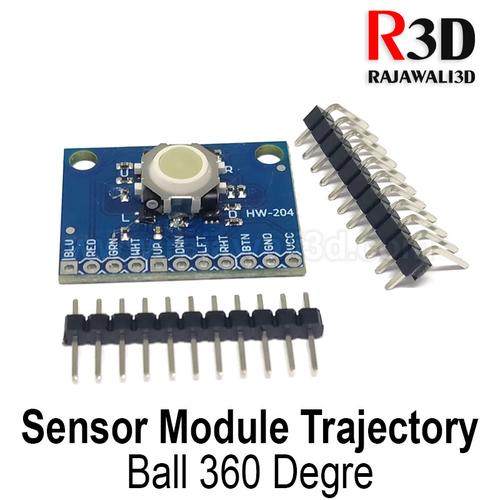 Jual Sensor Trackball Blackberry Trajectory Ball 360 Degree Module ...