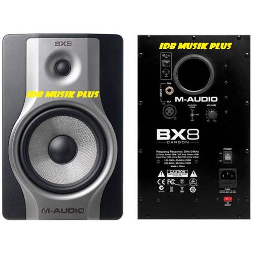 Jual Speaker Monitor 8 Inch M-Audio Bx8 Bx 8 Carbon Original M-Audio ...