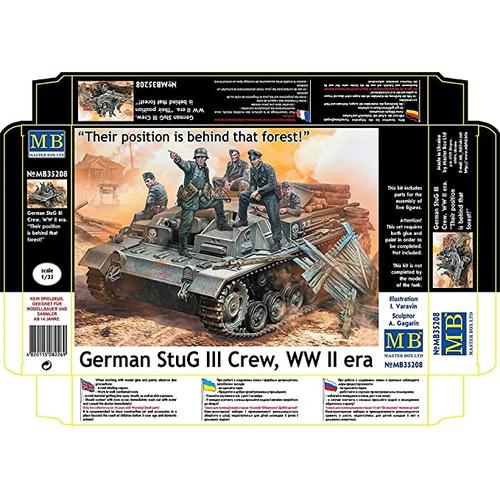 Jual 35208 Master Box 1/35 : German StuG III crews. WWII - Kab ...